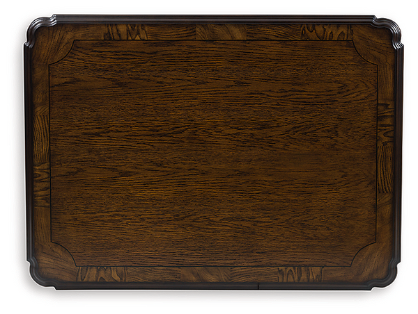 Maylee Coffee Table - Dark Brown (T617-1-SI) - InspireLiving